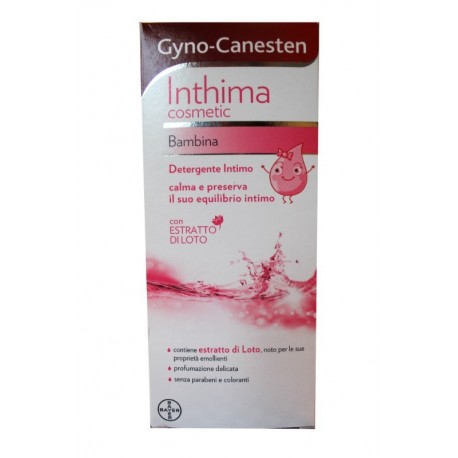 Gynocanesten Inthima Bambina detergente intimo 200ml